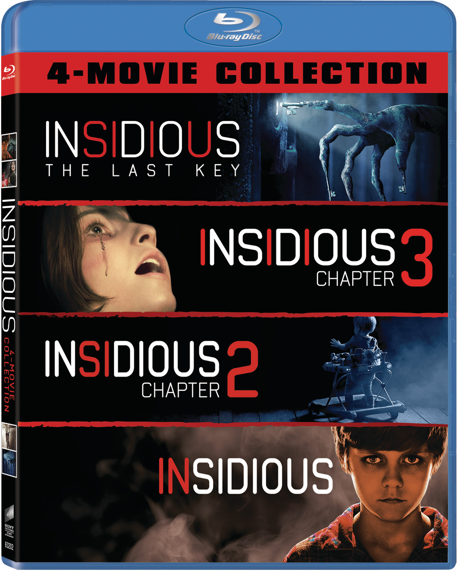 Sony Pictures Insidious Trilogy Blu-ray Collection: Insidious, Chapter ...