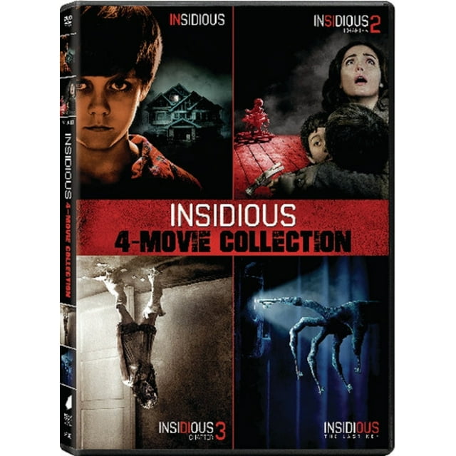 Insidious: 4-Movie Collection - Horror Scary Movies (DVD + Digital ...