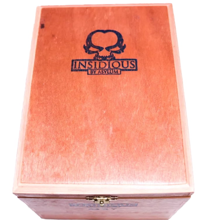 Insidious by Asylum 64 x 7 Empty Wood Cigar Box 7.5" x 5.5" x 5.25 ...