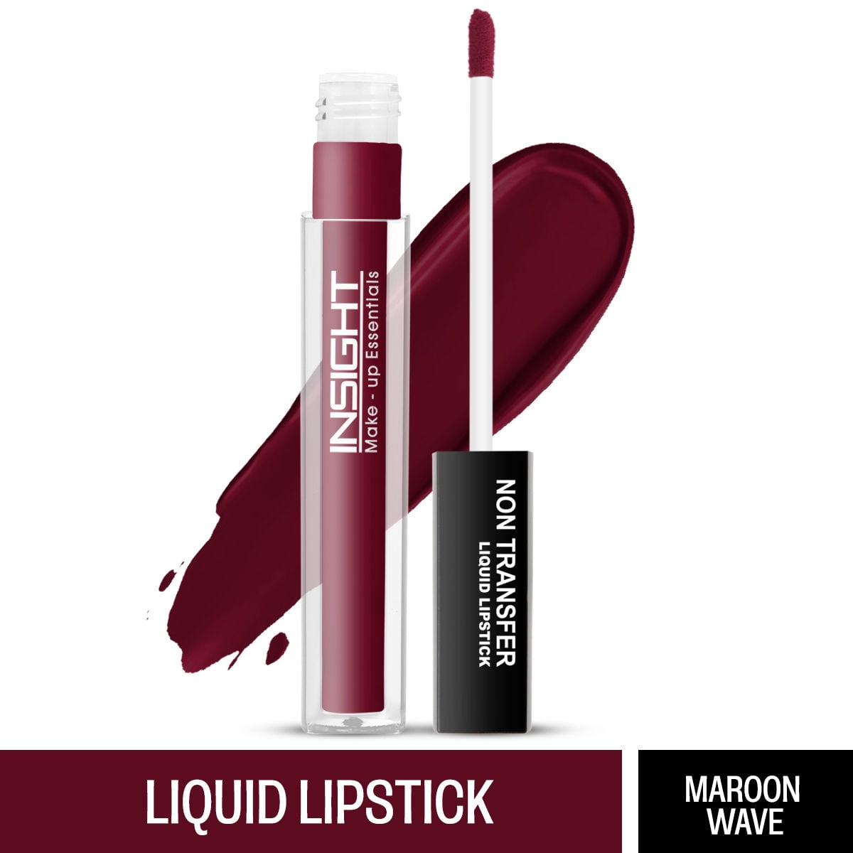 Insight Cosmetics Non Transfer Liquid Lipstick - V6 Maroon Wave ...