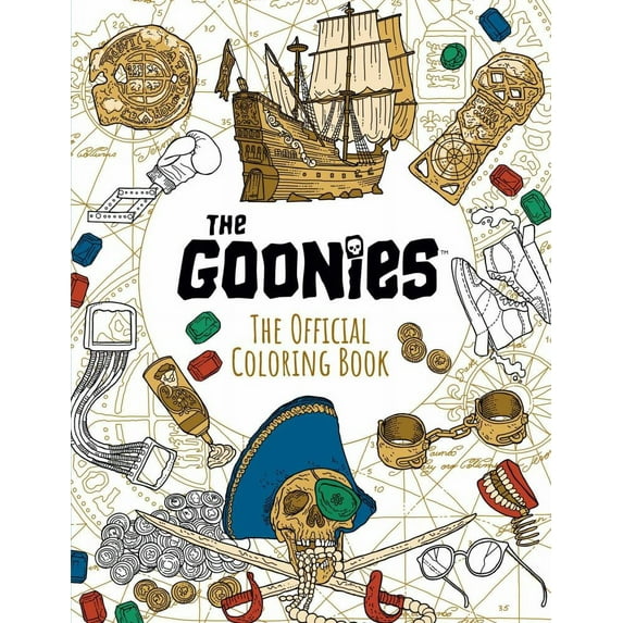 Insight Insight Editions: The Goonies: the Official Coloring Book, 64 ...