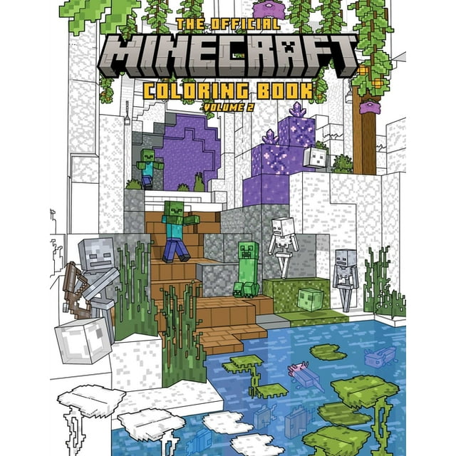 Insight Insight Editions: The Official Minecraft Coloring Book, Volume ...