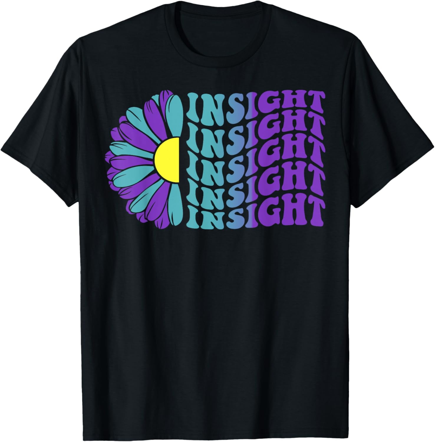 Insight, Mental Health Awareness Sunflower T-Shirt - Walmart.com
