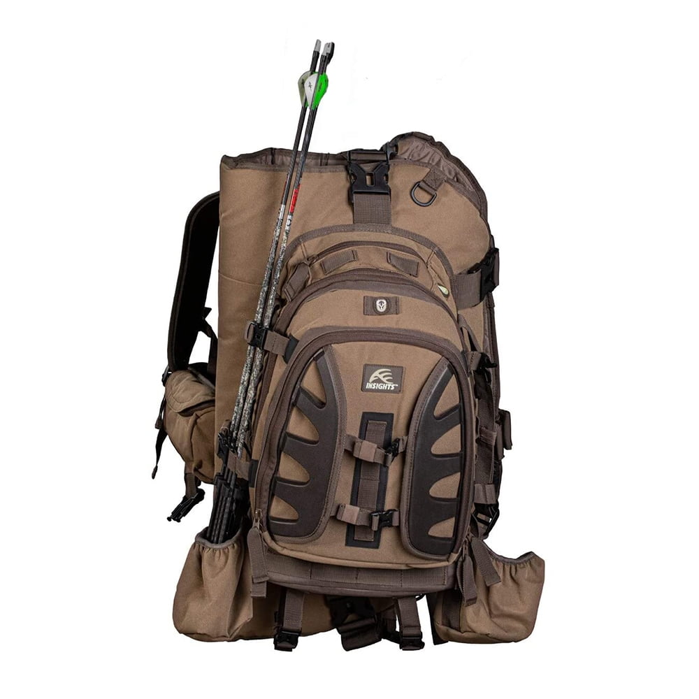 Insights Hunting The Vision Outdoor Hiking Bow Hunting Backpack, Brown ...