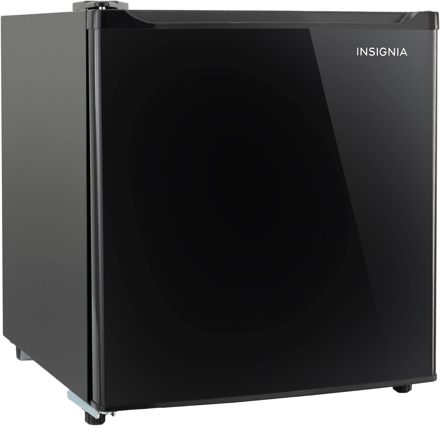 Insignia 1.6 Cu. Ft. 12V RV Refrigerator, Compact Black, Reversible ...