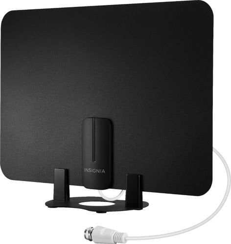 Insignia- Amplified Thin Film Indoor HDTV Antenna - Bla...NS-ANT500HA ...