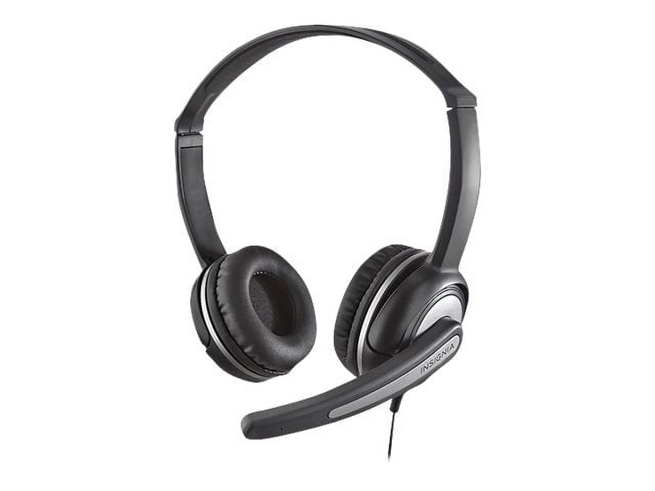 Insignia On-Ear Stereo Headset, Black - Walmart.com