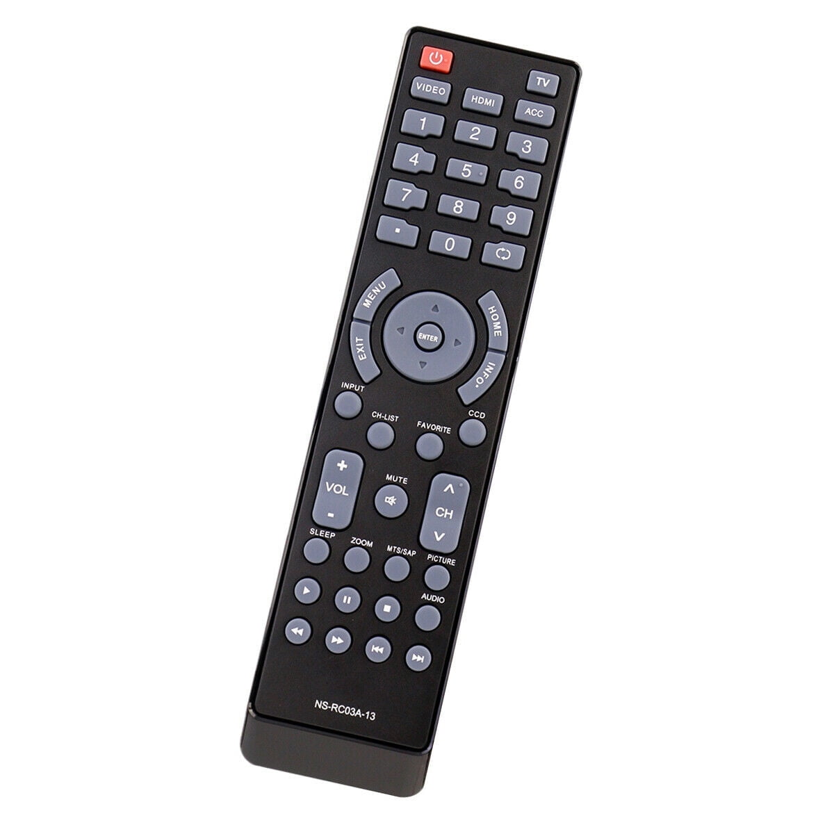 Insignia TV Remote Control with HDMI and Input Buttons Fit NS Series ...