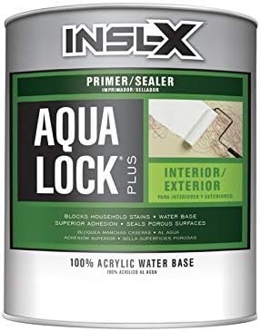 Insl-X Aqua Lock Plus Flat Deep Tint Acrylic Primer and Sealer For All ...