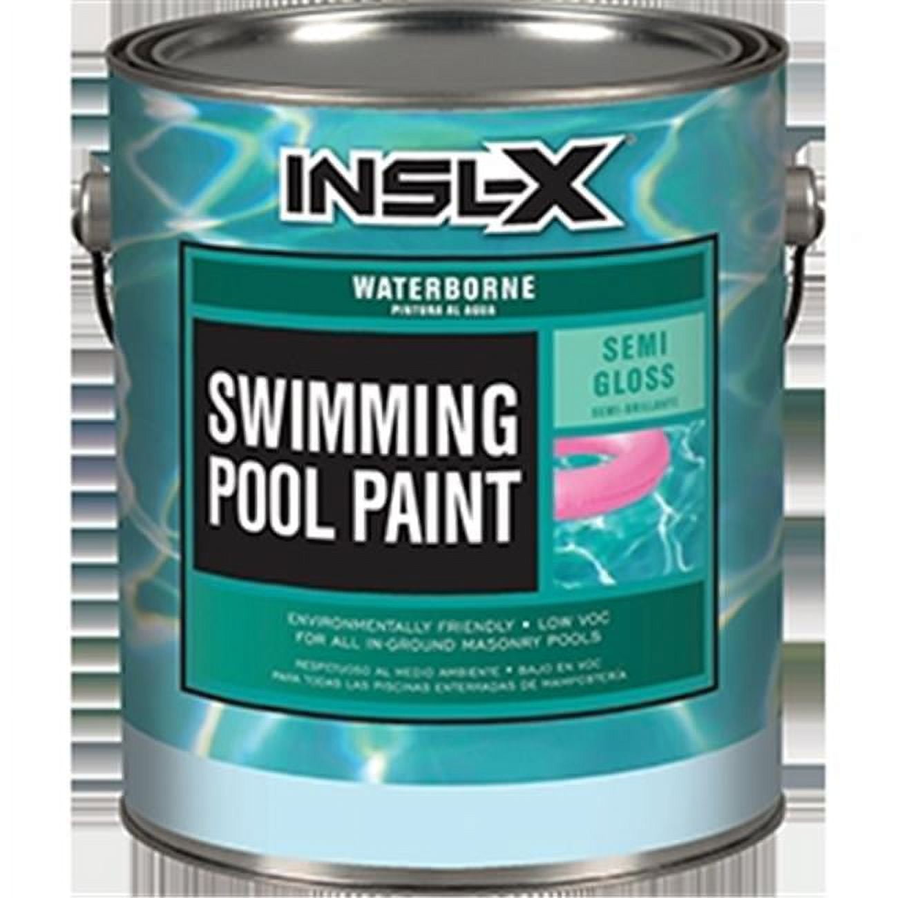Insl-x Products WR 1019 Aquamarine Waterborne Pool Paint - 1 Gallon ...