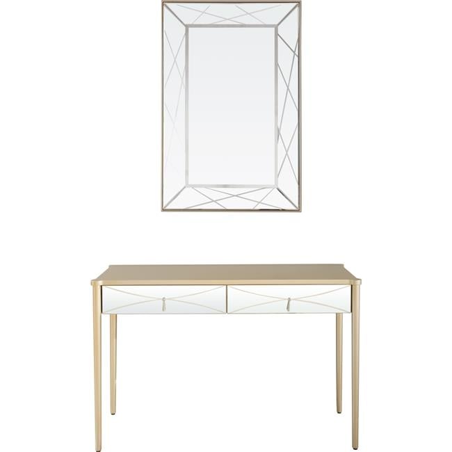 Insley Wall Mirror and Console Table - Walmart.com