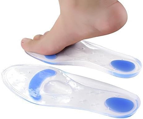 Insoles Silicone Gel Arch Support Orthotic Shoe Insert - Relieve ...