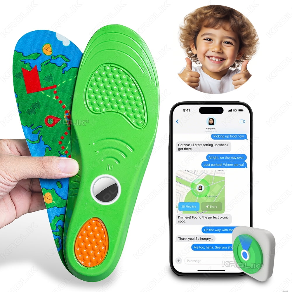 Insoles for Airtag Tracking Devise Hidden Holder Comfortable Securely ...