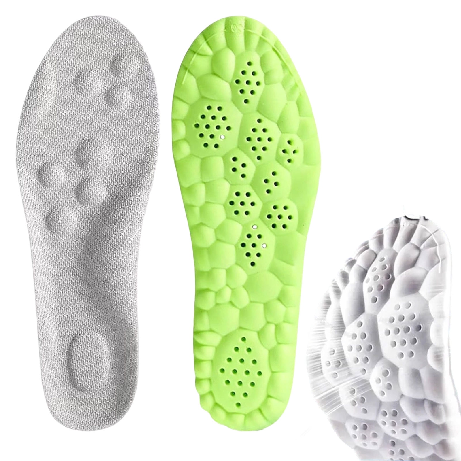 Insoles for Men Women, Insoles for Standing all Day, 2 Pairs Memory ...