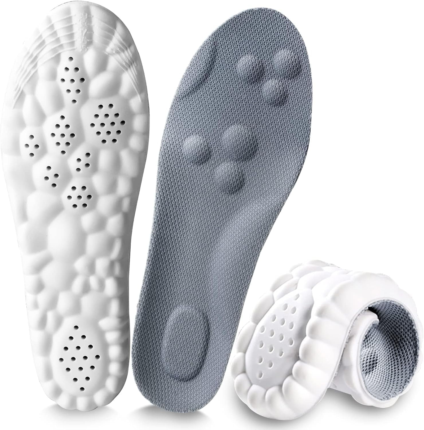 Insoles for Women, Insoles for Men,Steppers Comfort Boosting Massage ...