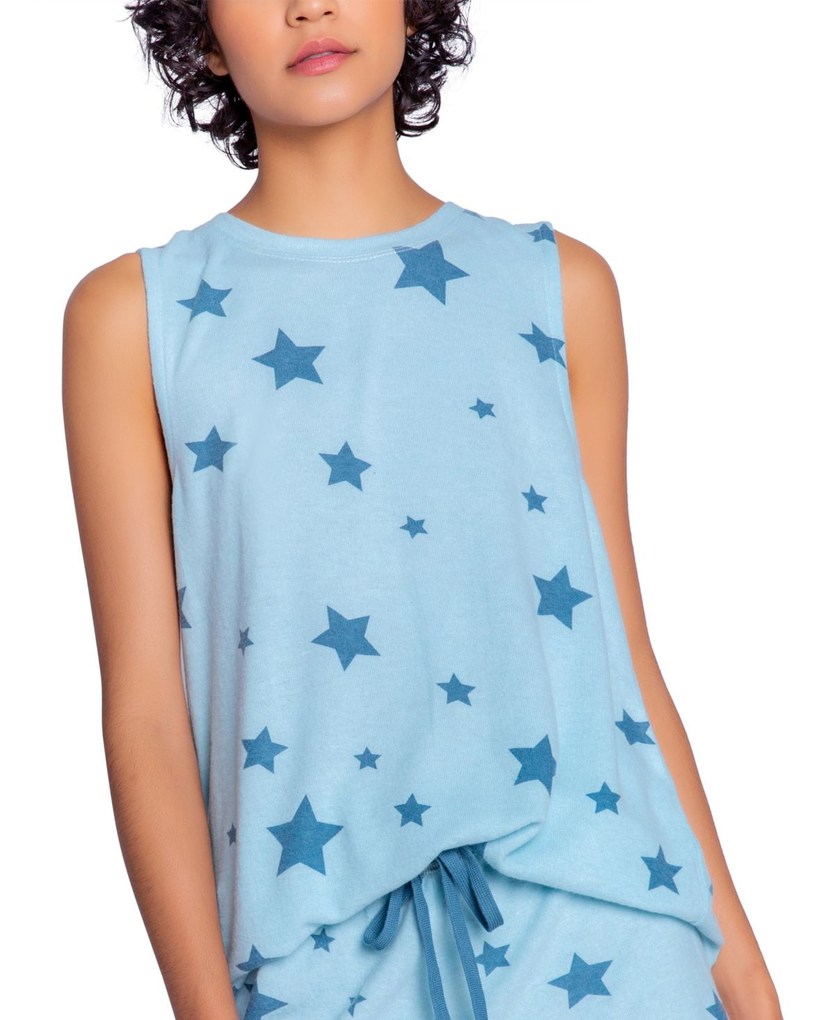 Insomniax Womens Peached Jersey Pajama Tank Top Only,1-Piece, Large ...