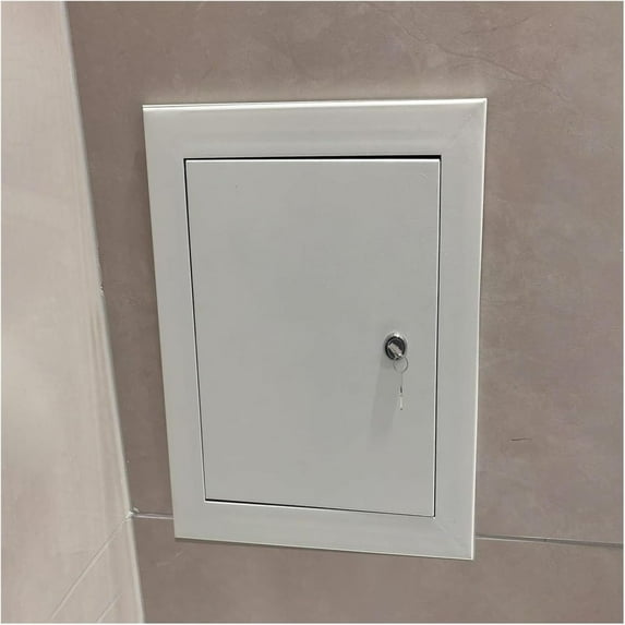 Inspection Access Panel Lockable Attic Door with Keys, Flush-Mounted ...