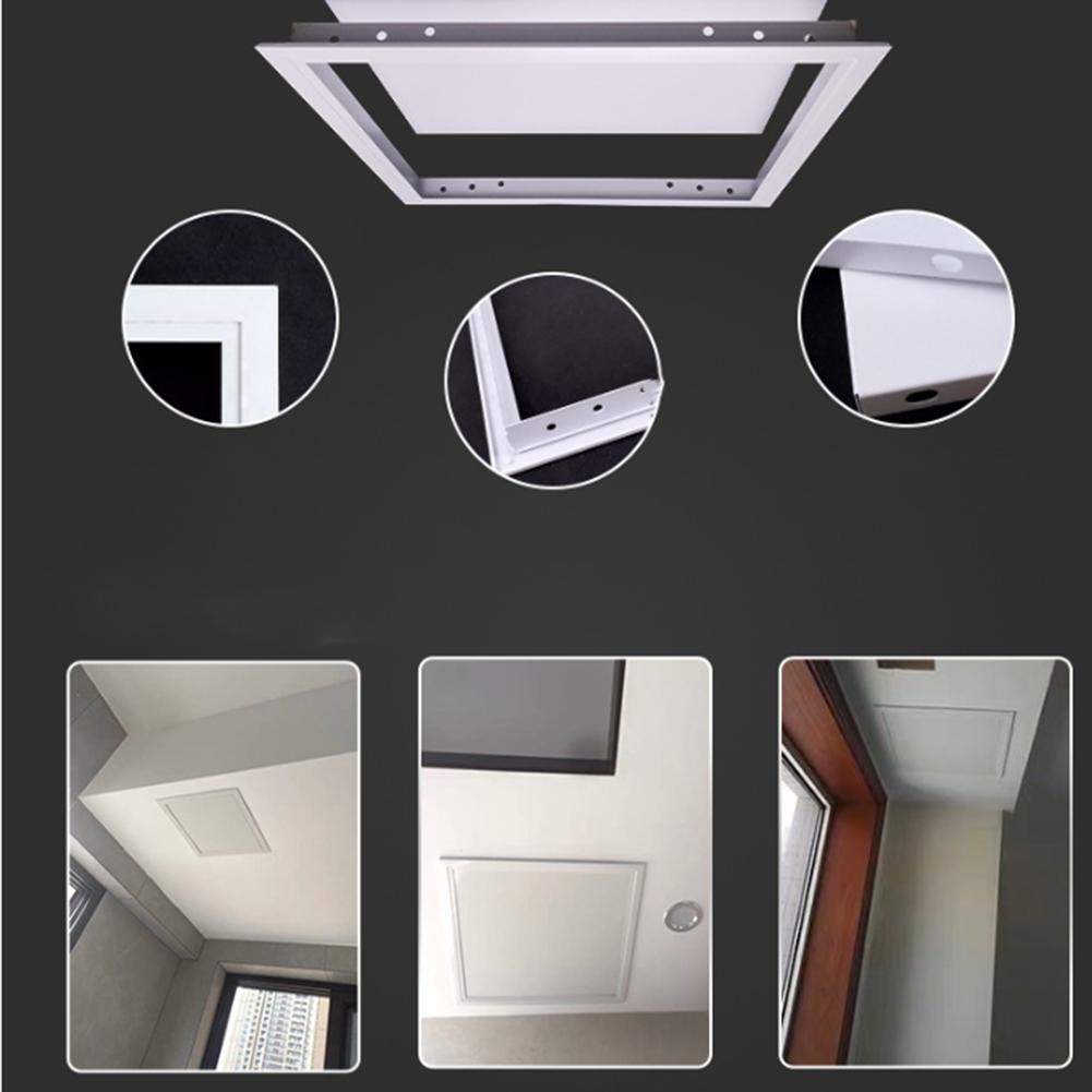 Inspection Port White Access Panel Door Plastic Removable Opening Flap ...