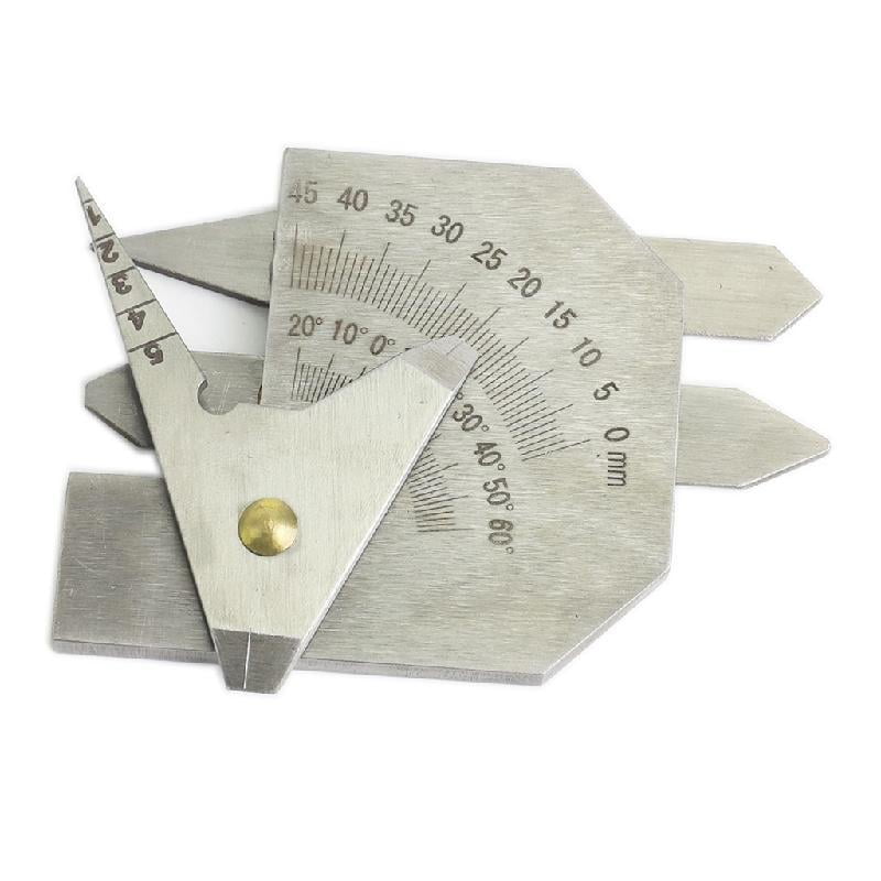 Inspection Ruler Measure Tool 0-75mm Weld Measure Caliper Weld Seam Gauge Weld Guage Welding ...
