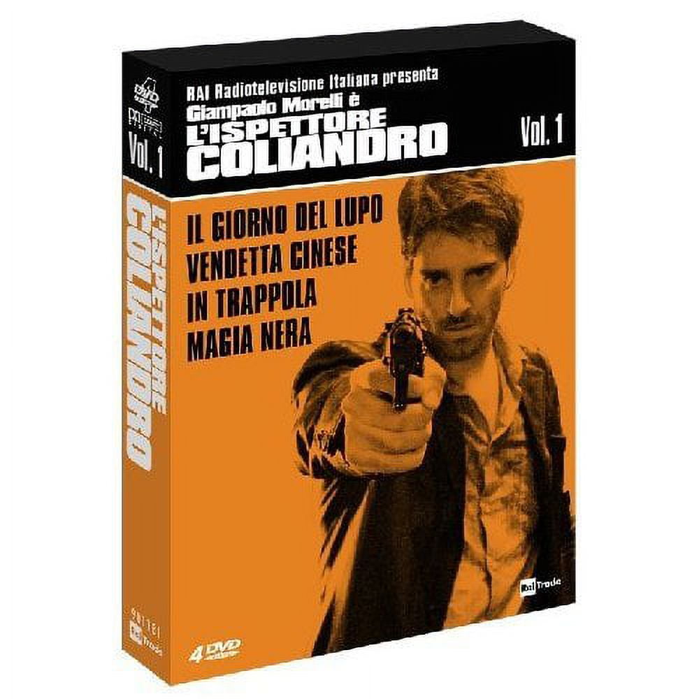 Inspector Coliandro Vol 1 4 Dvd Box Set L Ispettore Coliandro