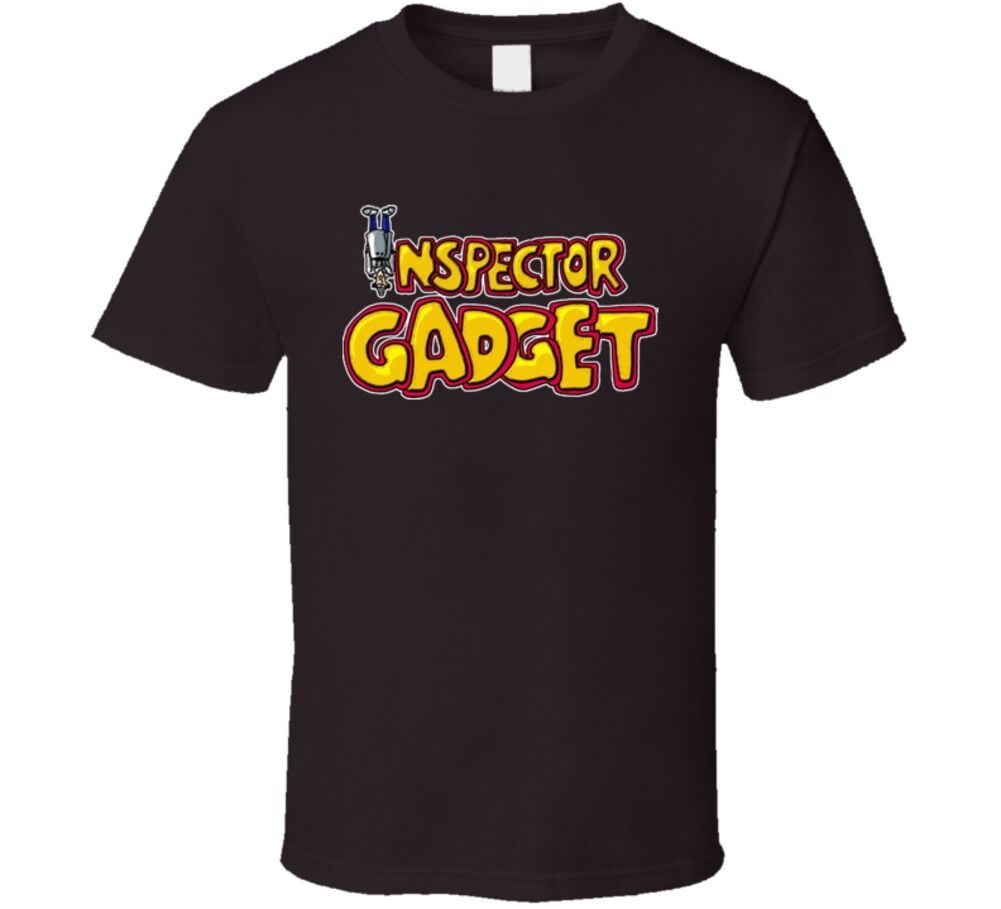 Inspector Gadget 80's Cartoon T Shirt - Brown Shirt - Walmart.com