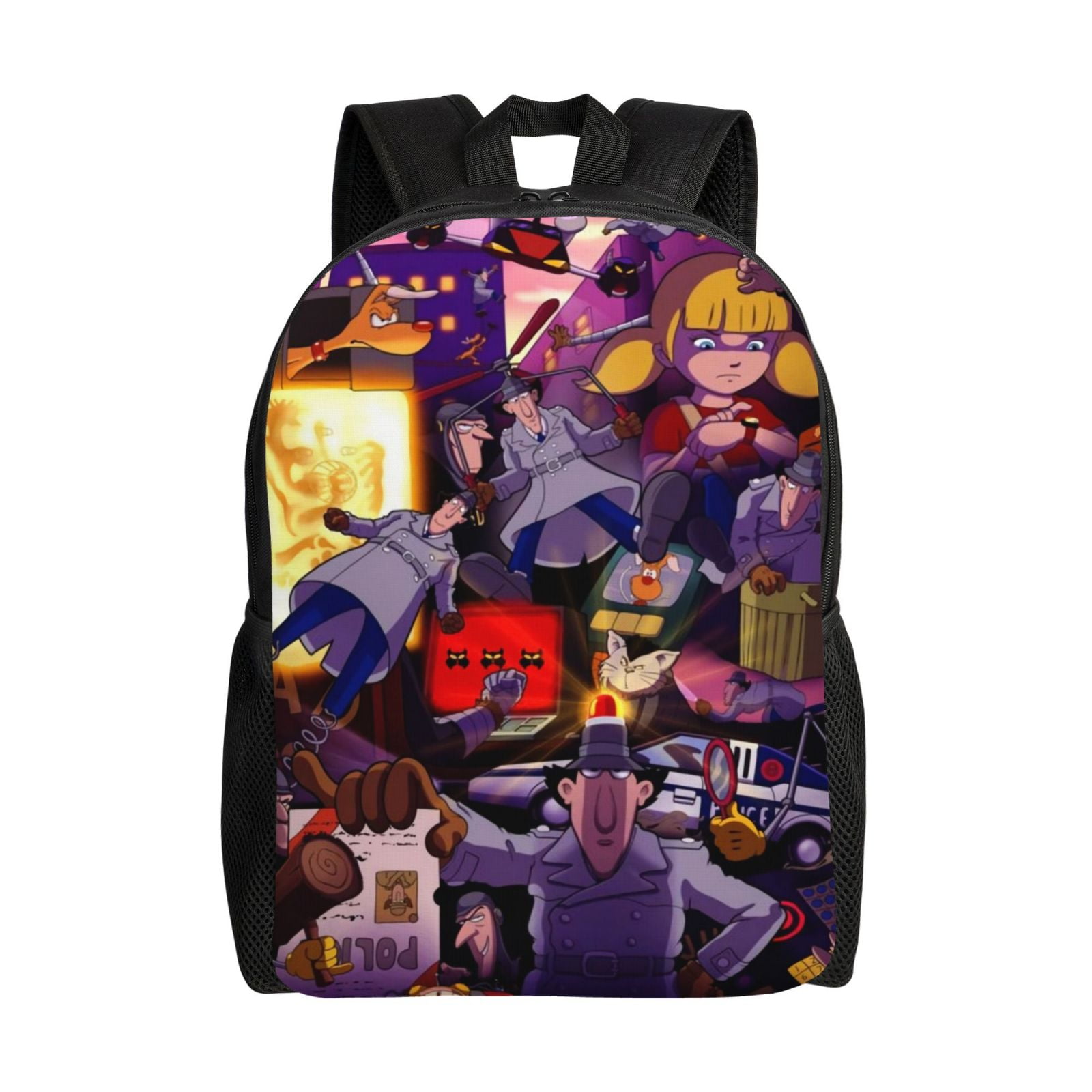 Inspector Gadget Backpack 3D Printed Casual Daypacks - Walmart.com