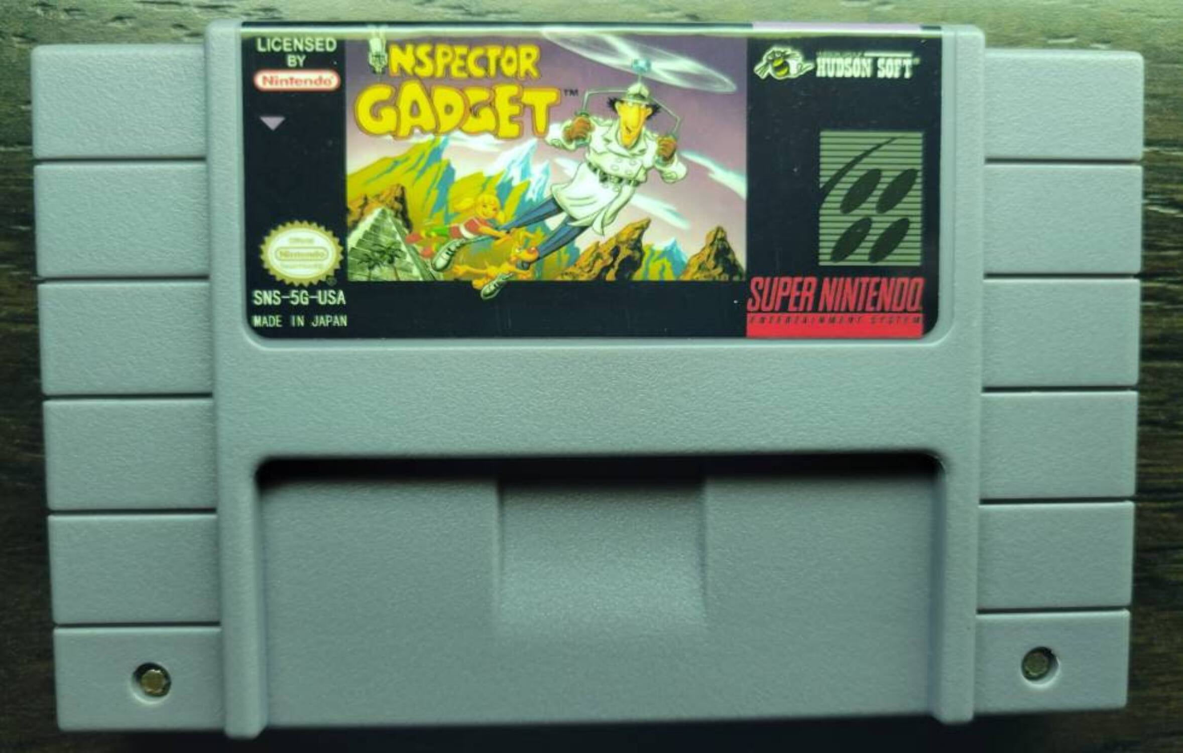 Inspector Gadget - SNES - Super Nintendo Ent. System NTSC/PAL Cartridge ...