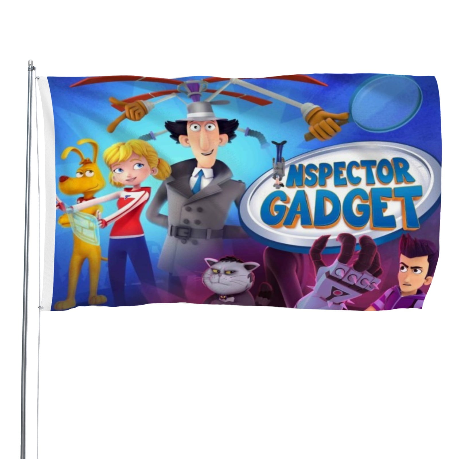 Inspector Gadget-themed Printed Flag Perfect gift for fans, friends ...