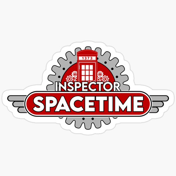 Inspector Spacetime Sticker Phone Decal Water Bottle Stickers Car ...