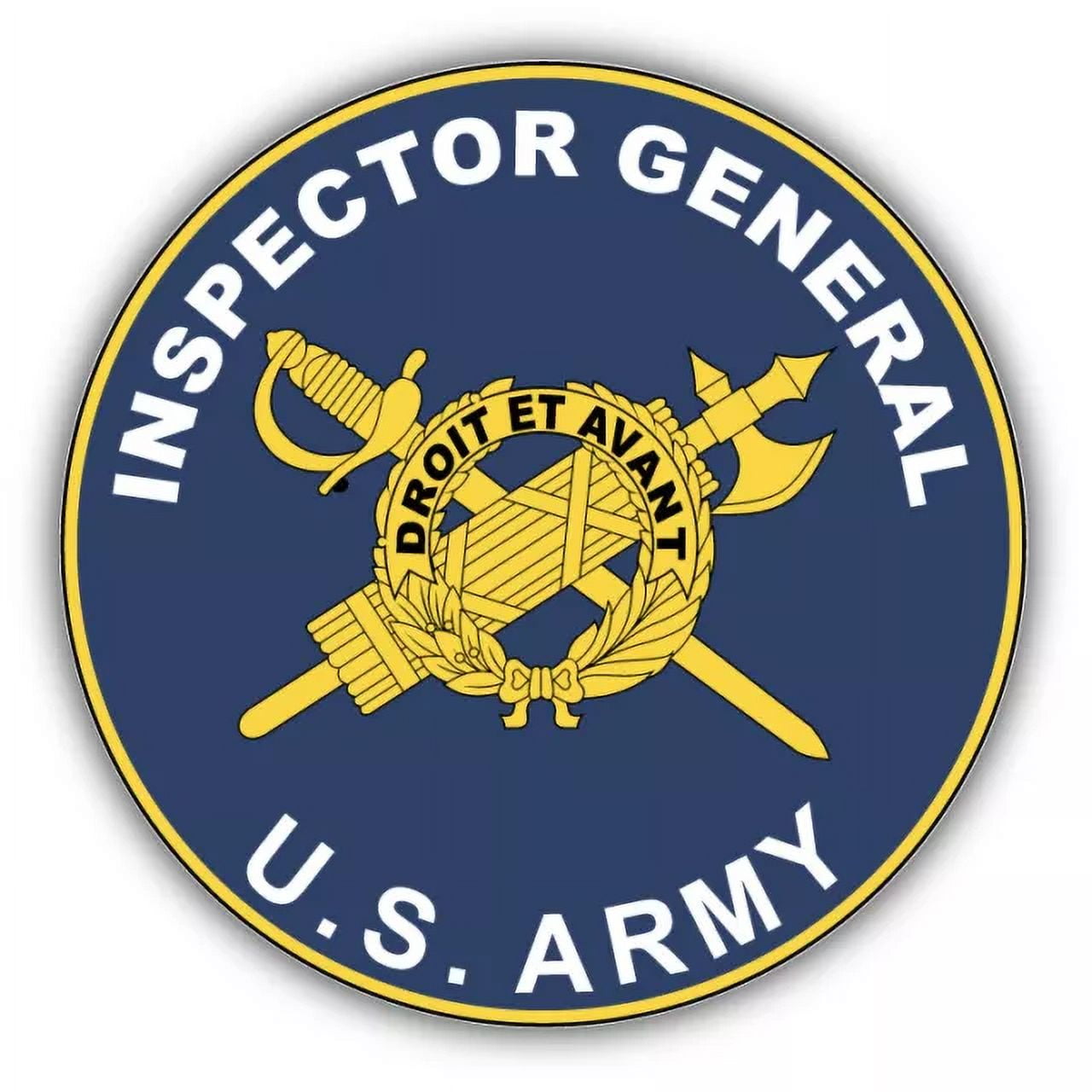 Inspectorgeneral Plaque Sticker Phone Decal Water Bottle Stickers Car ...