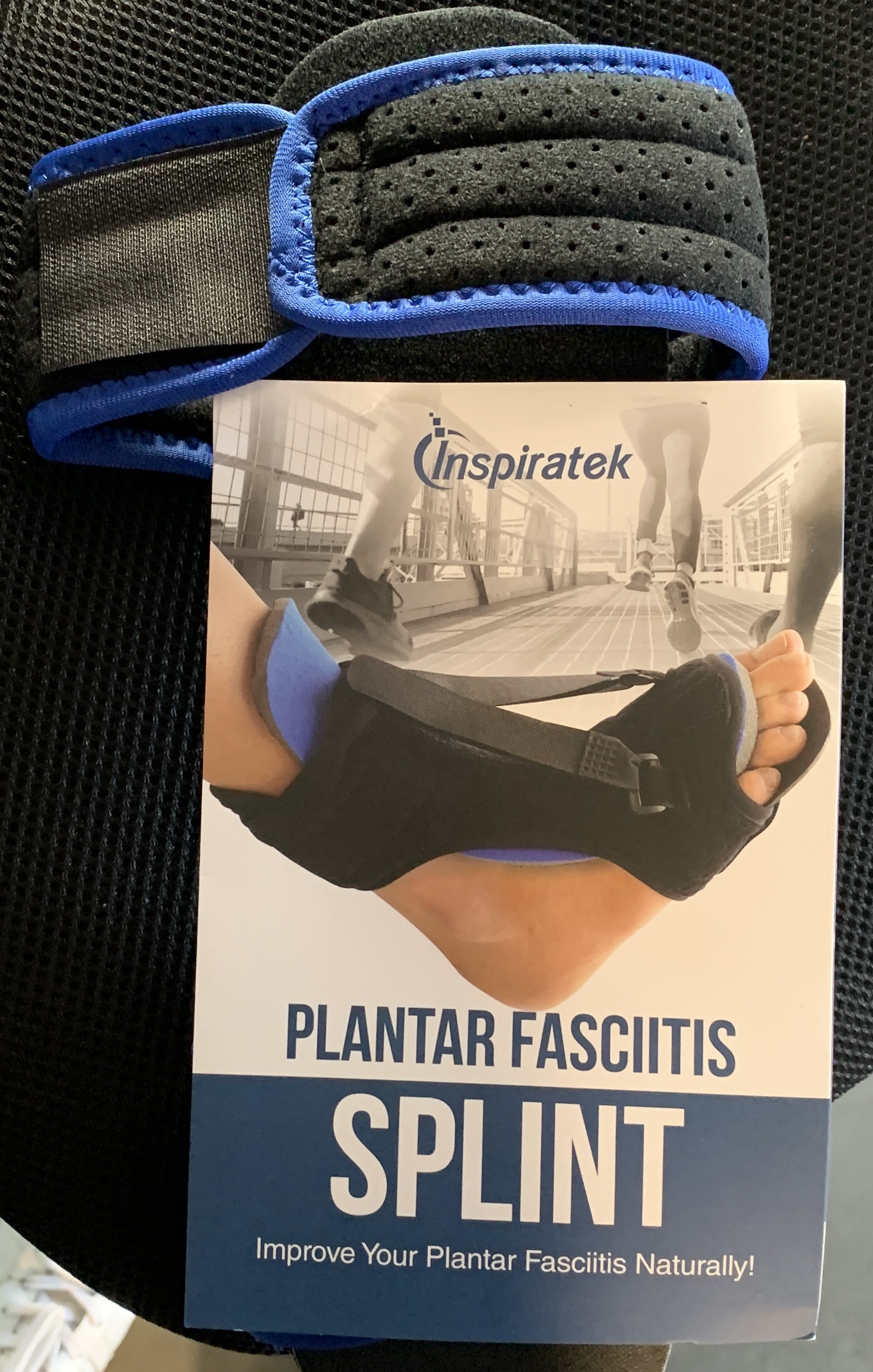 Inspiratek Plantar Fasciitis Support Brace Heel & Foot Pain Night ...