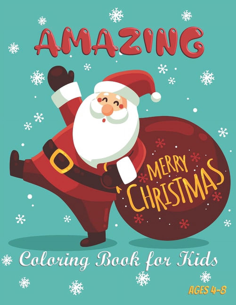 Inspiration Coloring Book for Kids and Toddlers: Amazing Merry ...