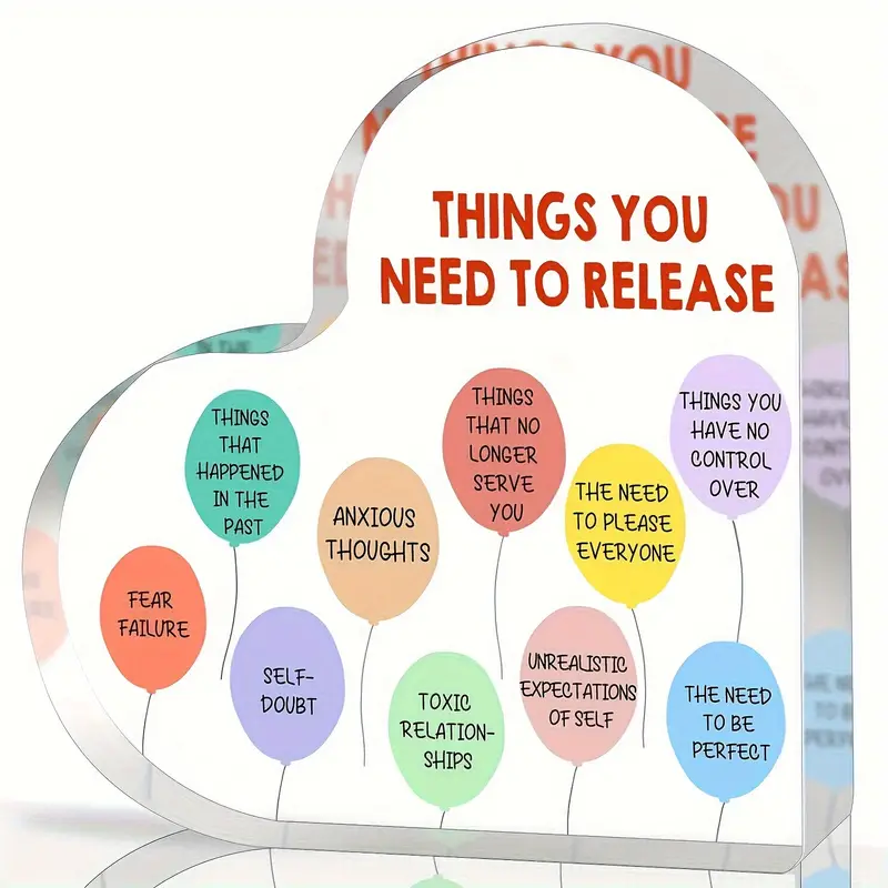 Inspirational Acrylic Decorative Sign & Plaque for Women Motivational ...