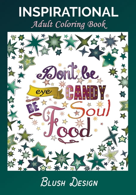 Inspirational Adult Coloring Book, (Hardcover) - Walmart.com