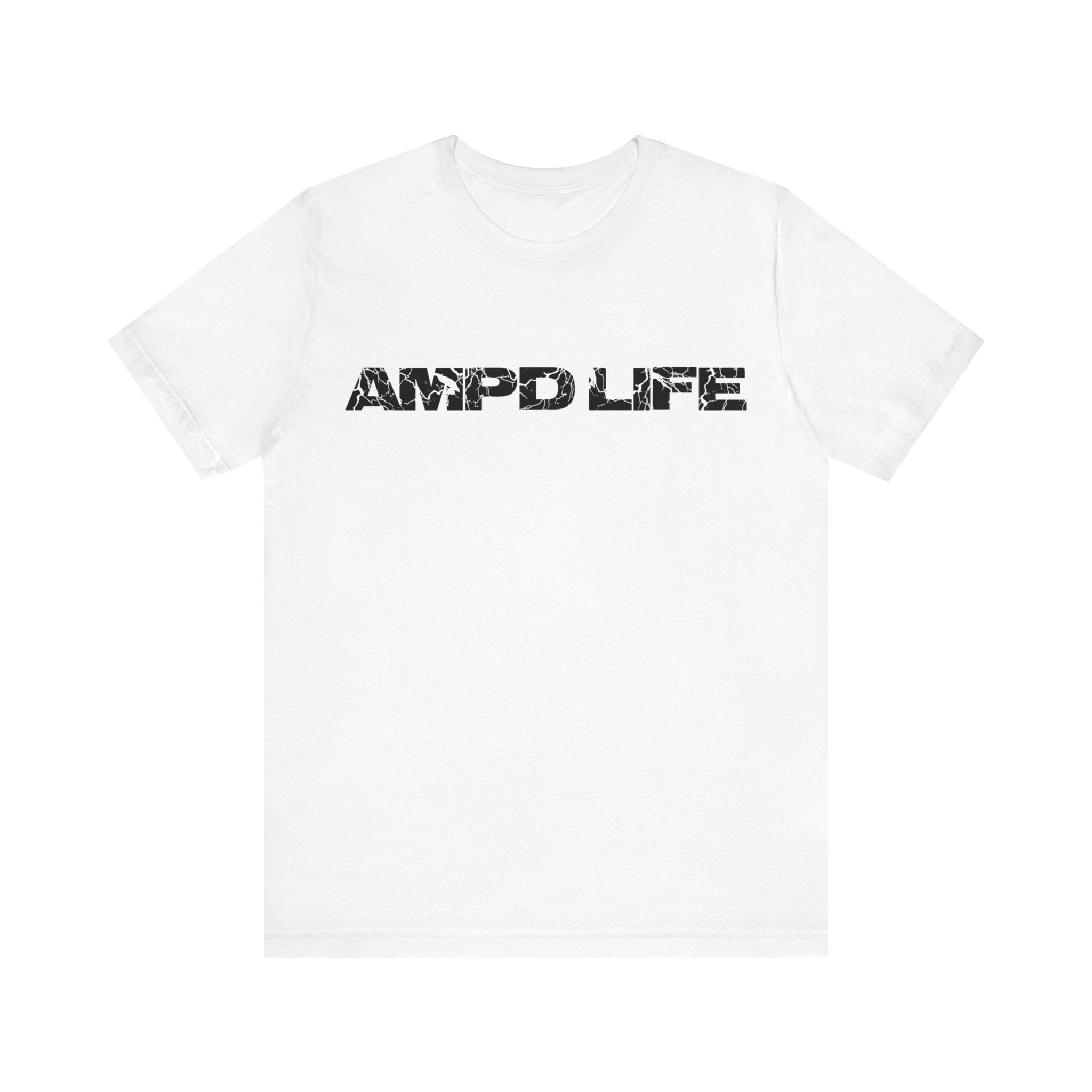 Inspirational Amputee T-Shirt, Ampd Life V1, Humor Crew Neck T-Shirt ...