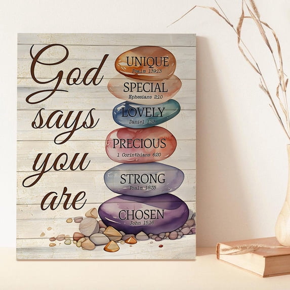 Inspirational Bible Verse Art Christian Scripture Decor UNFRAMED Poster ...