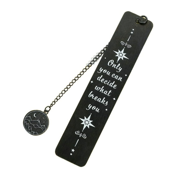 Inspirational Bookmarks Stainless Steel Bookmarks with Chain Reading ...