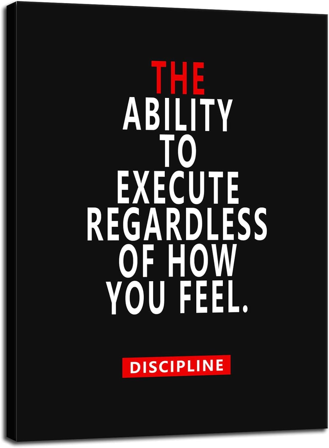 Inspirational Canvas Office Print Wall Art Motivational Picture Success ...