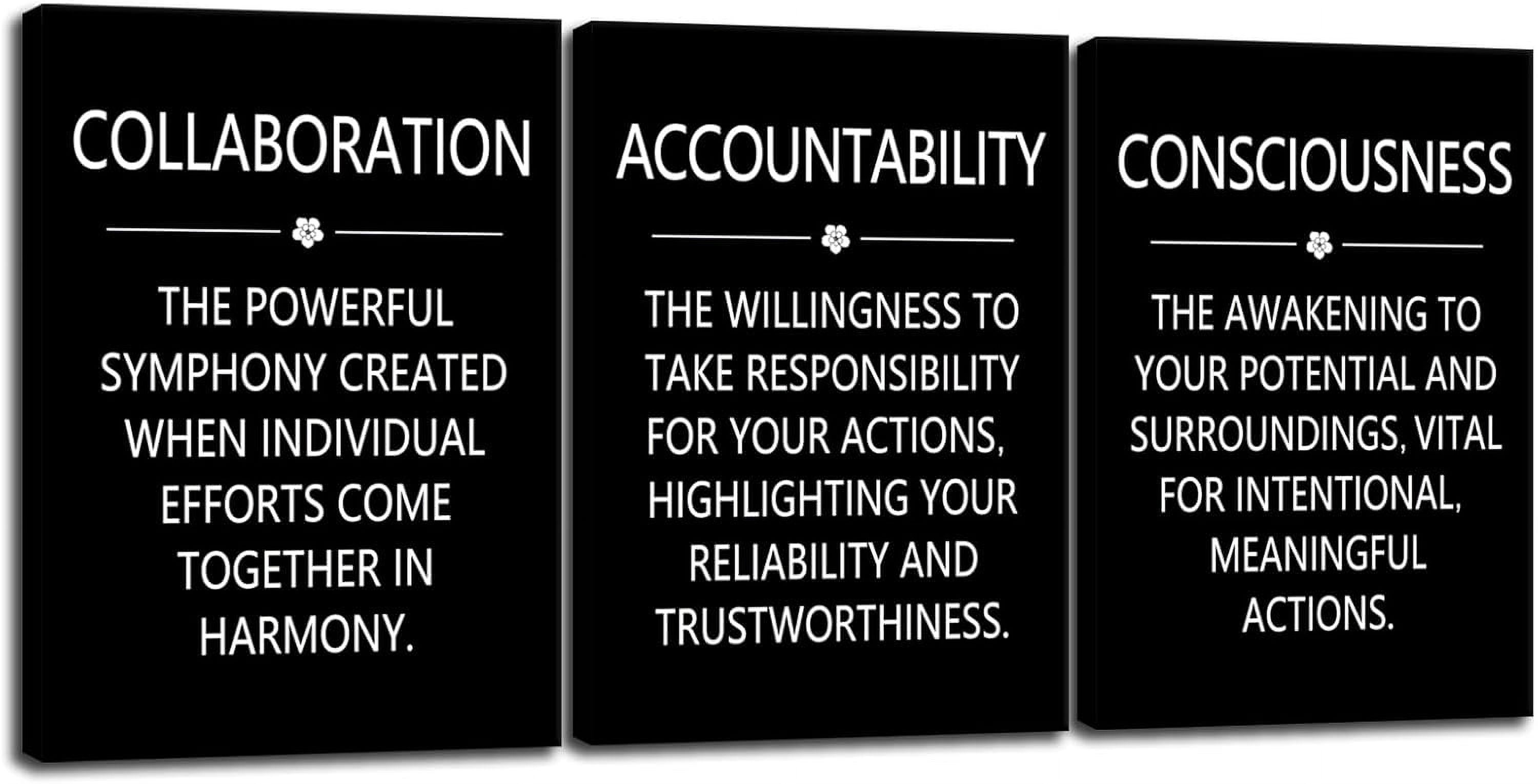 Inspirational Canvas Wall Art Inspiration Picture Discipline ...