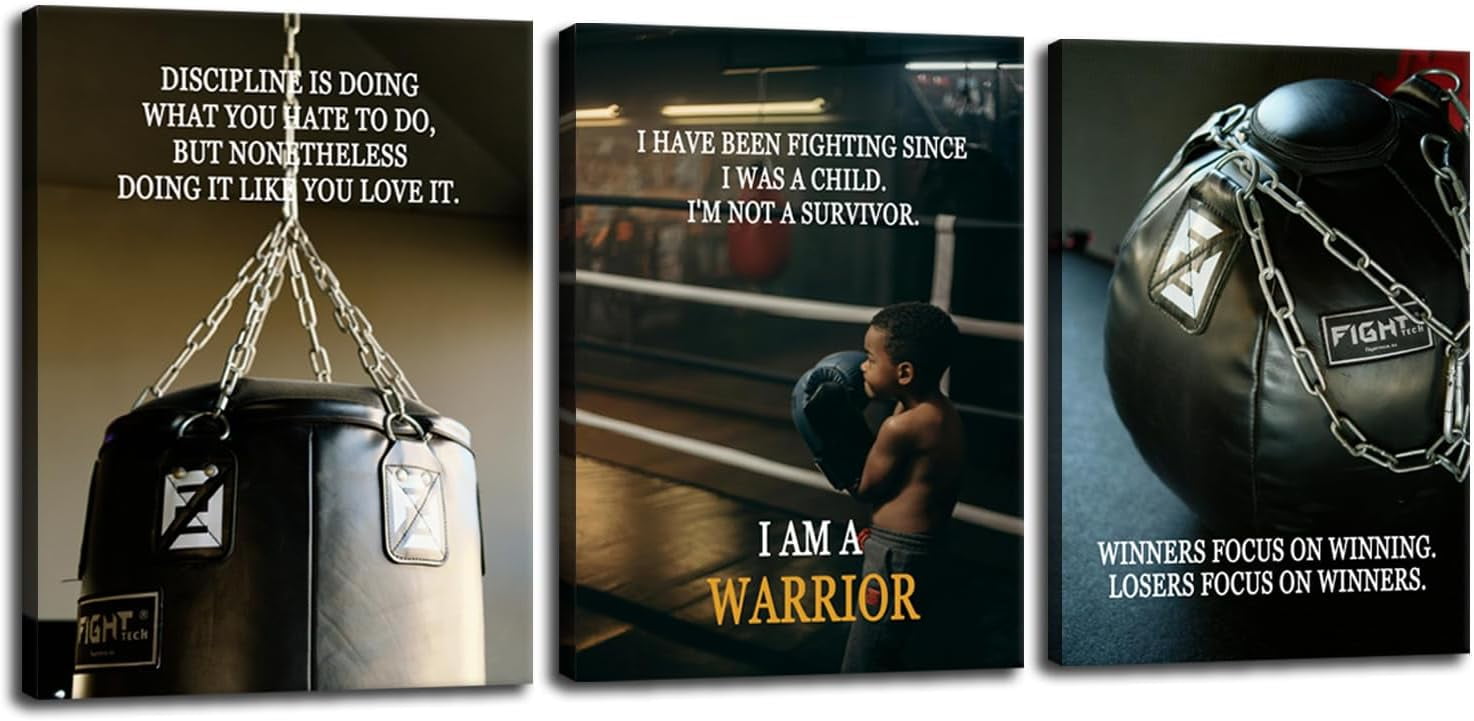 Inspirational Canvas Wall Art Inspiration Picture Discipline ...