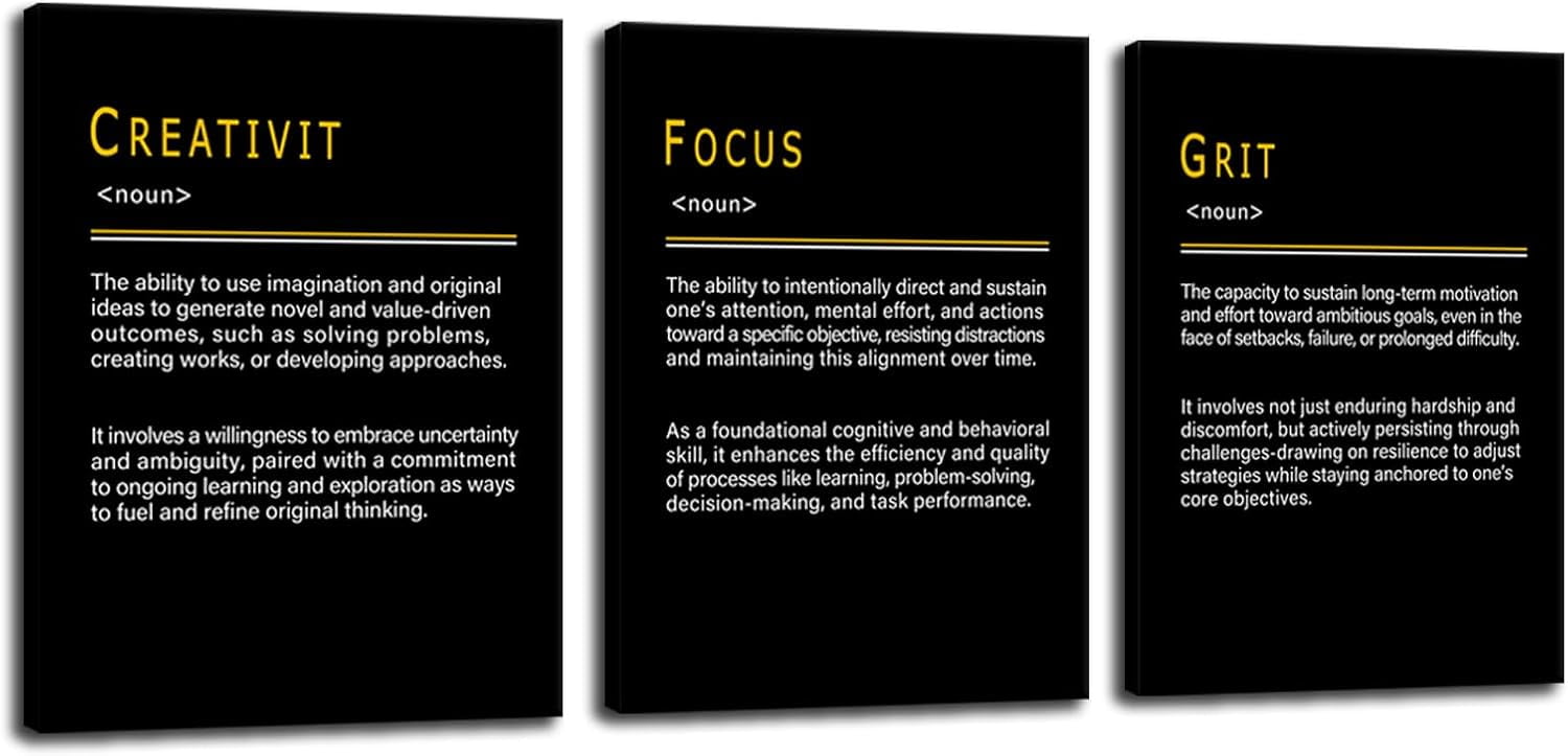 Inspirational Canvas Wall Art Inspiration Picture Discipline ...