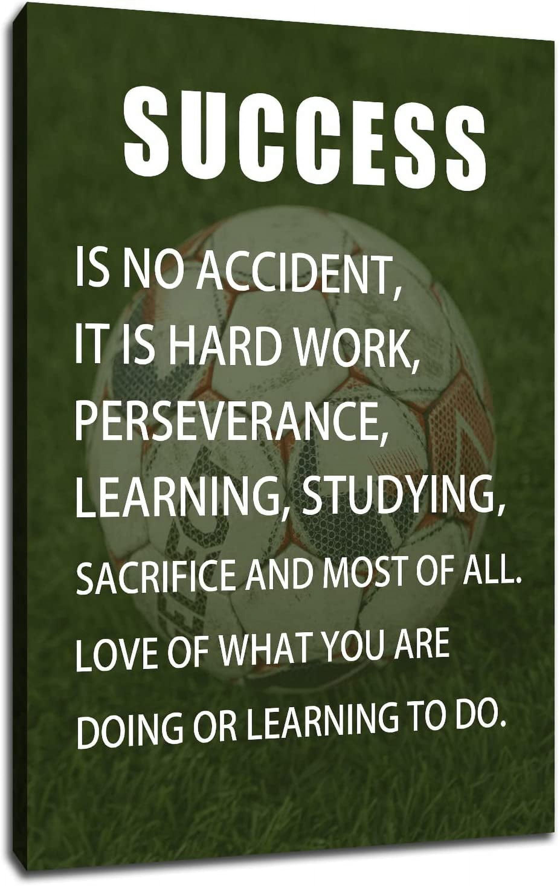Inspirational Canvas Wall Art Success Motivational Poster Print Quotes ...