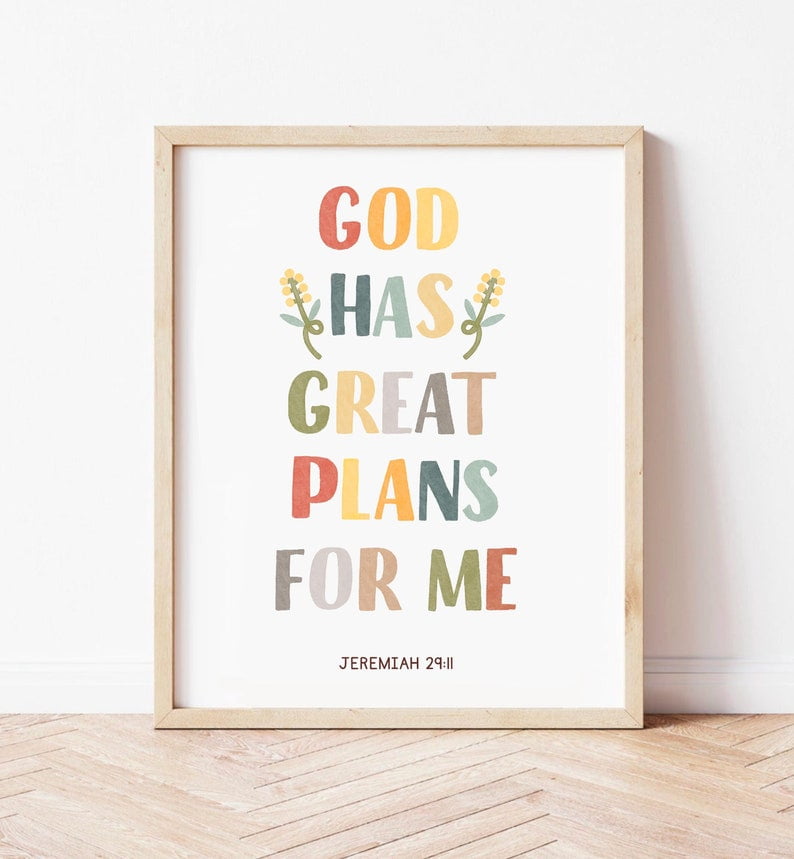 Inspirational Christian Artwork Bible Study Homeschool Colorful ...