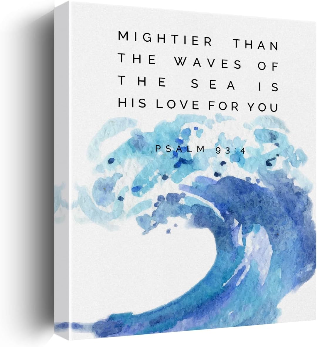 Inspirational Christian Canvas Wall Art Farmhouse Decor Positive Scripture Canvas Prints ...