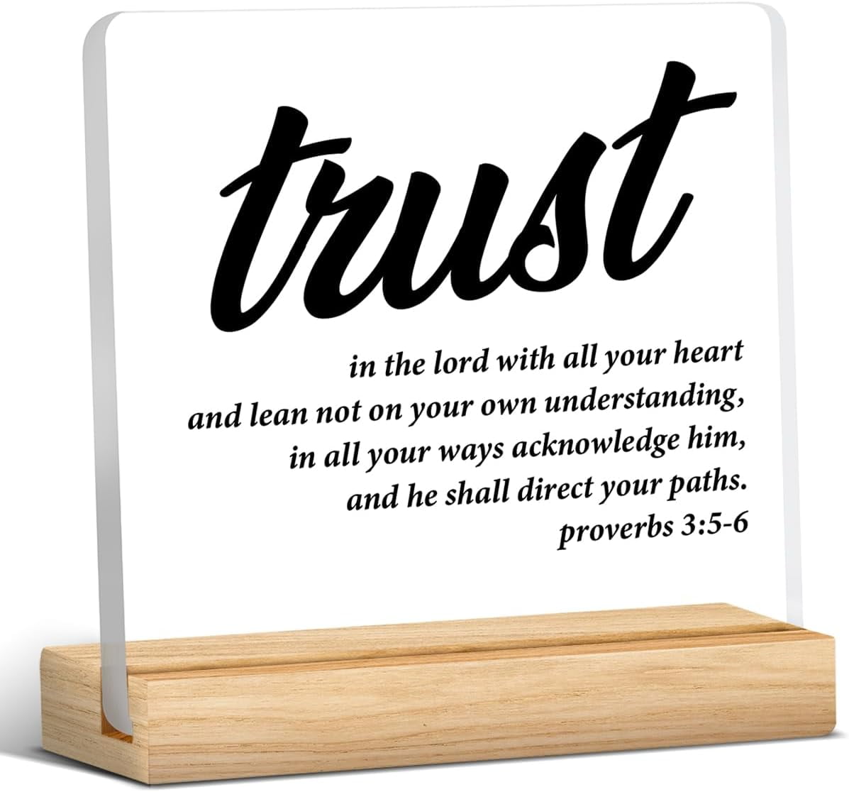 Inspirational Christian Gift for Men Women Faith, Religious Christian ...