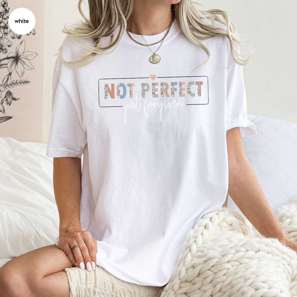 Inspirational Christian Tee, Motivational Shirt, Bible Verse Gift ...