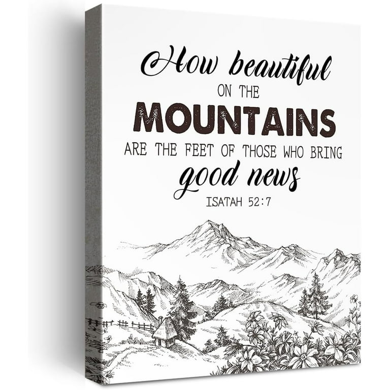Bible Verse Mountain Climbing Scripture Walls Comes After The Hardest