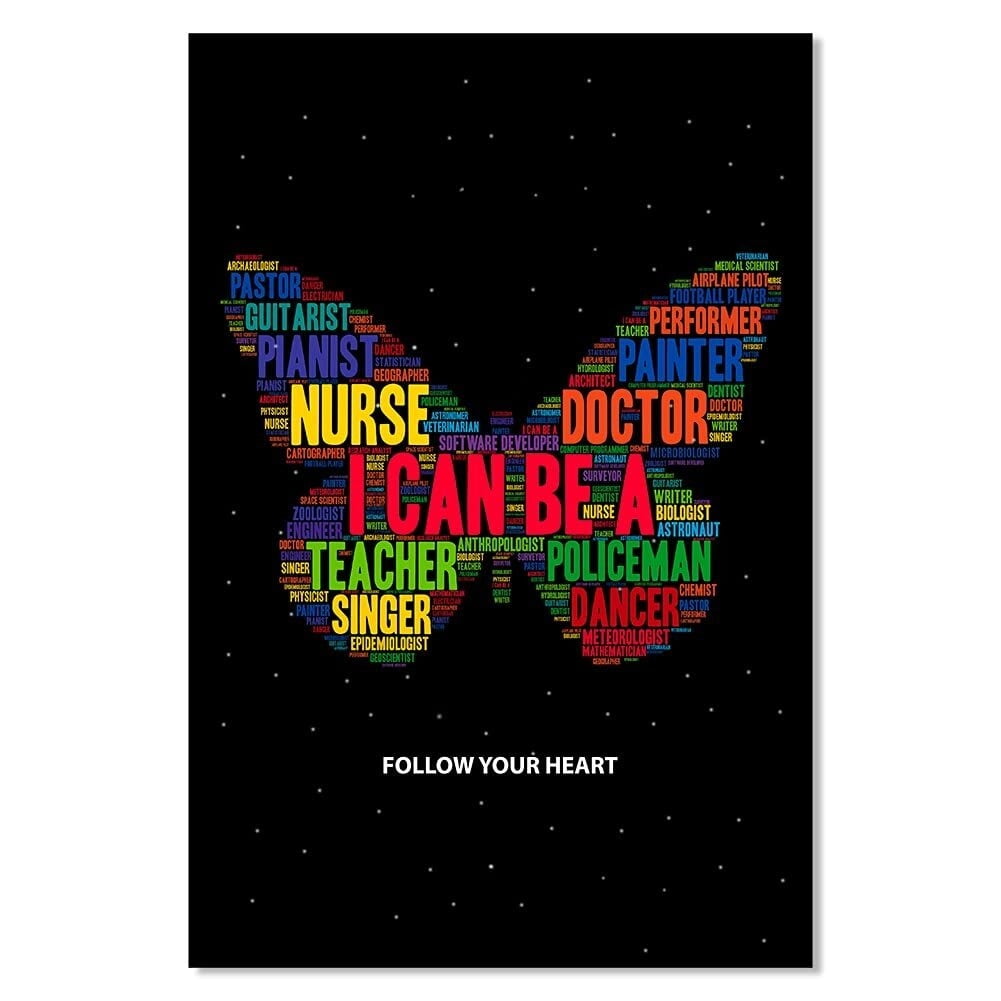 Inspirational Classroom Posters - Motivation Career Options Positive ...