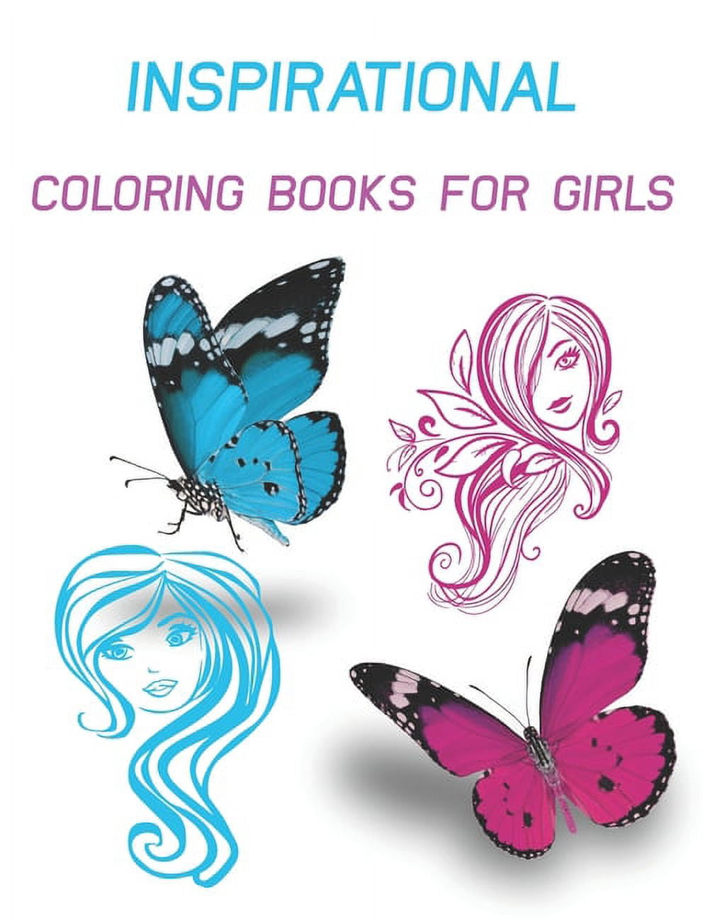 Inspirational Coloring Books For Girls : Fun Inspirational Quotes ...