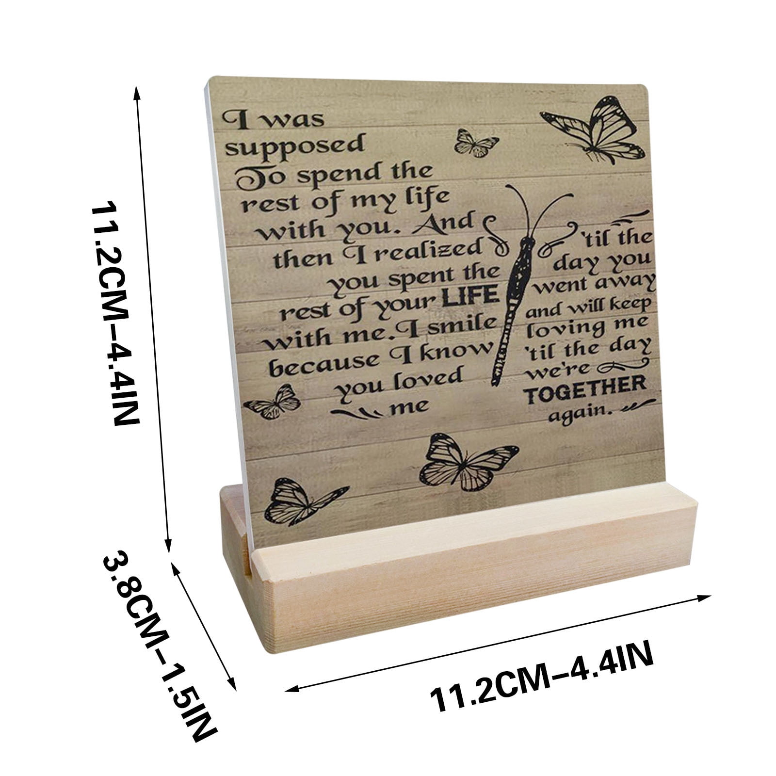 Inspirational Desk Decor, Encouragement Desk Sign Inspirational Quotes ...